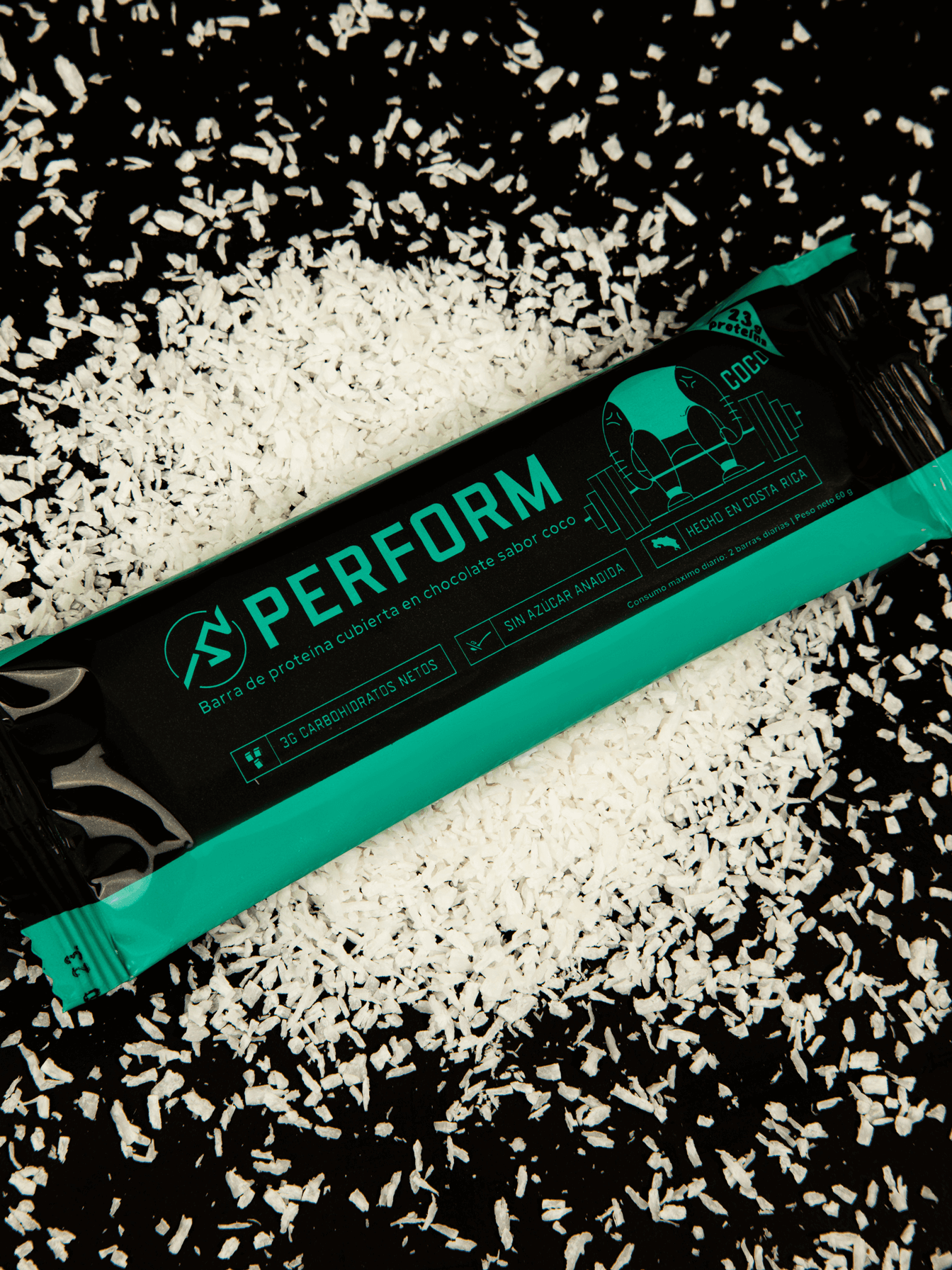 Barrita de proteína coco (caja 6 unidades) – Perform